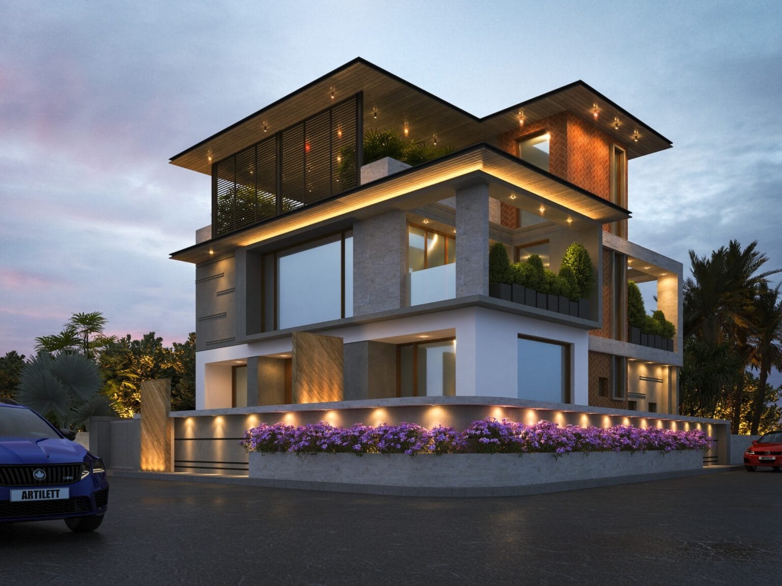 A Corner Masterpiece: The Modern Elegance of Artilett's Corner House ...